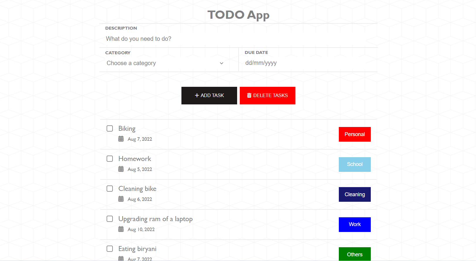 GitHub - mdatif796/Todo-App: This is the TODO App where user can add ...