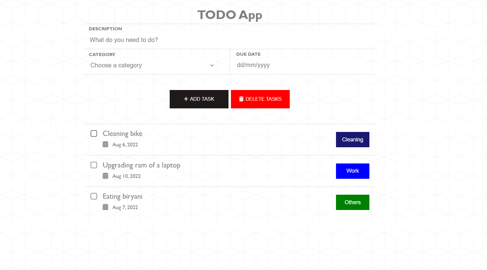 GitHub - mdatif796/Todo-App: This is the TODO App where user can add ...