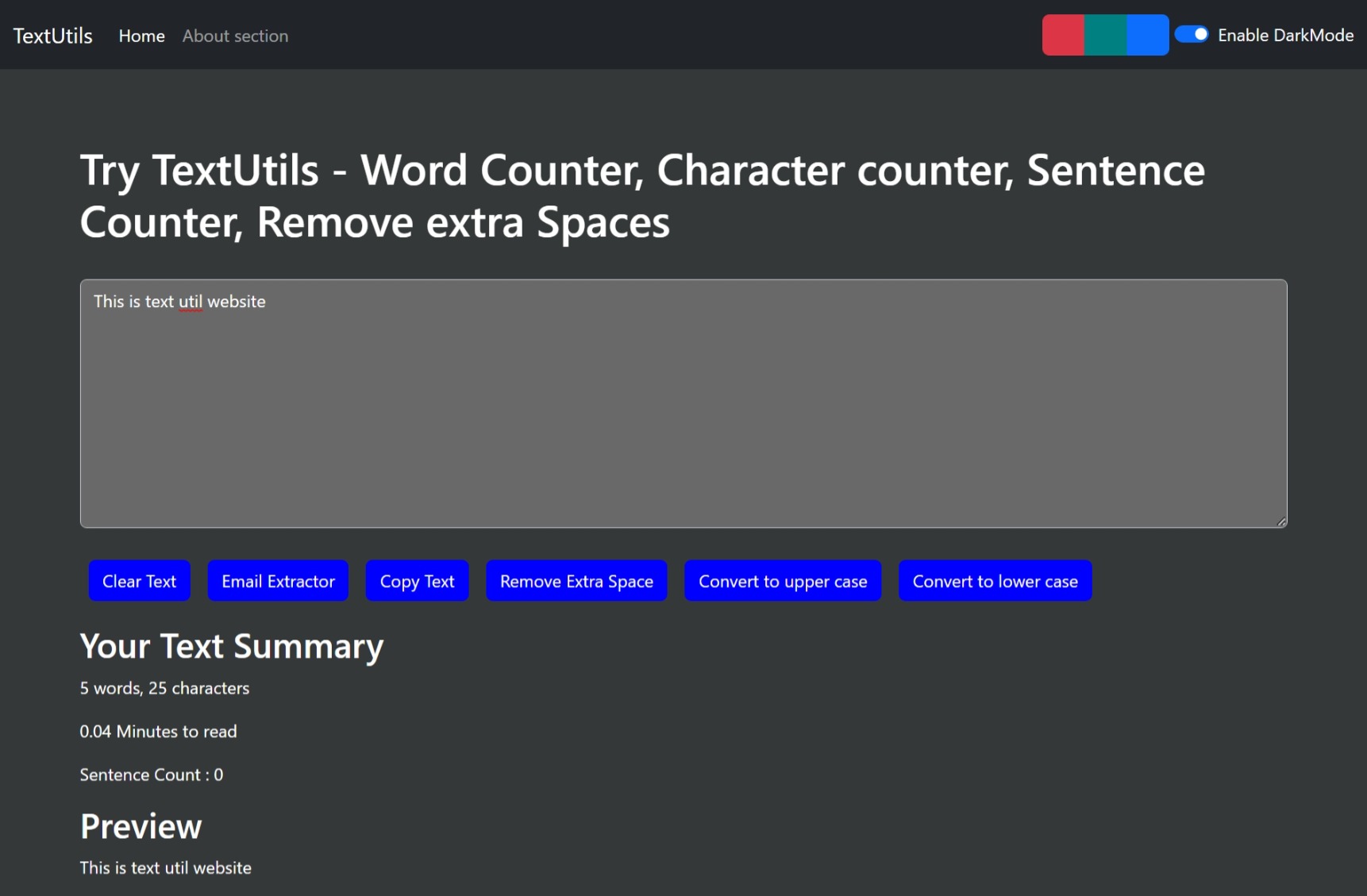 GitHub - khansalikaziz/TextUtils