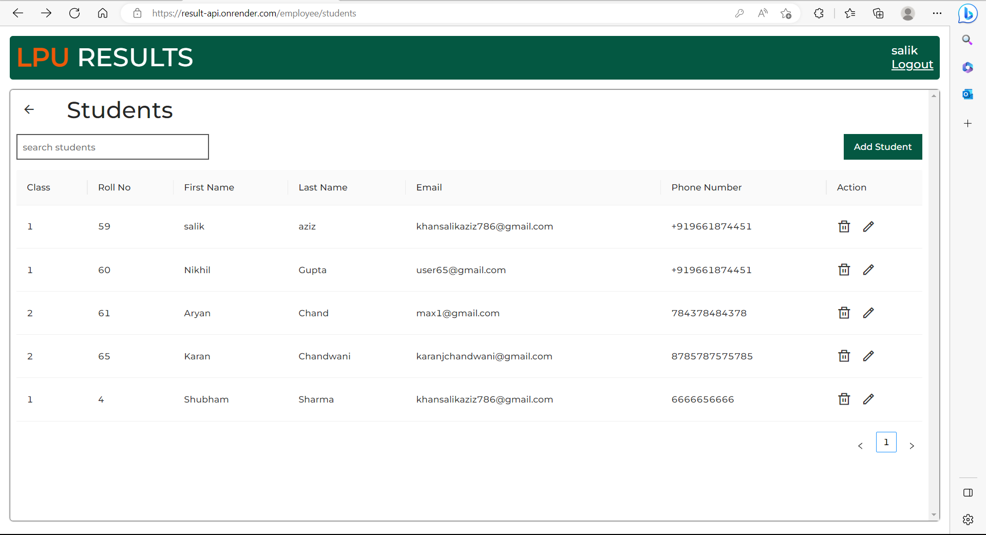 GitHub - khansalikaziz/Result-Management-System