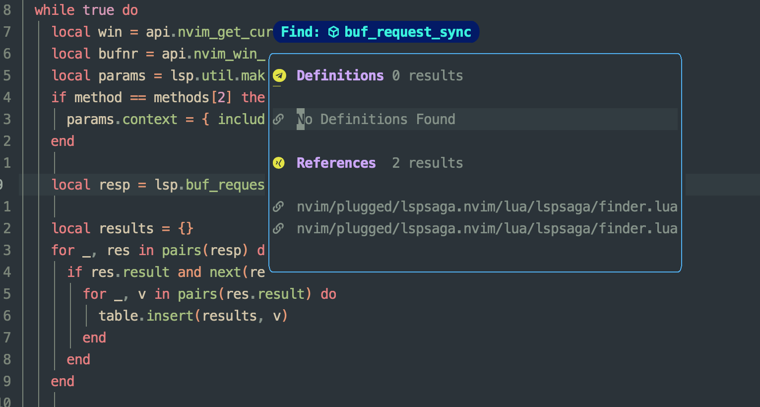 (Bug) Error Finder · Issue #377 · nvimdev/lspsaga.nvim · GitHub