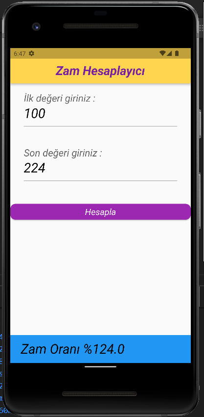 GitHub - umutsa177/zam_hesaplayici: Zam hesaplamaya yarayan bir Flutter uygulaması