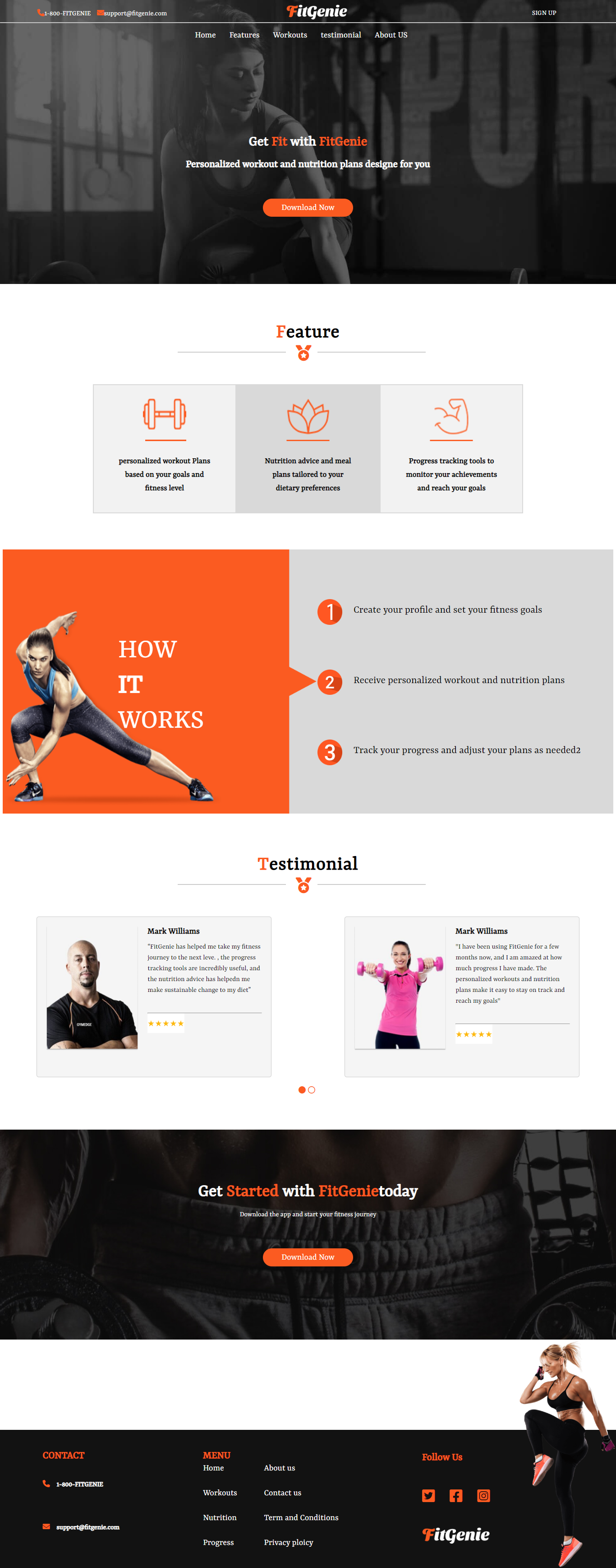 Github Kytc Front End Alaa Fitness