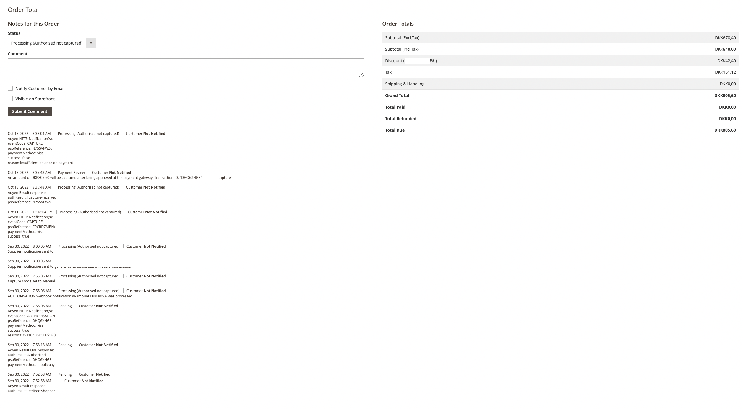 Captured orders stuck in pending_payment state · Issue #1767 · Adyen/adyen-magento2 · GitHub
