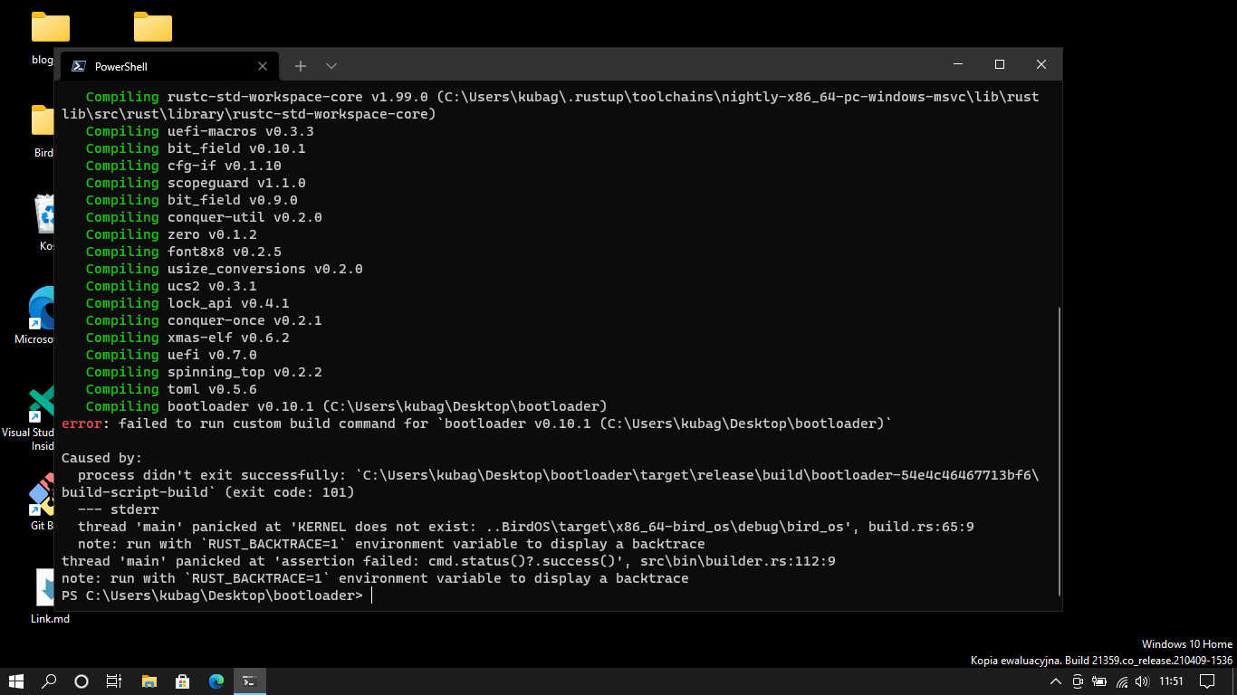 How To Connect Bootloader To Kernel · Issue 151 · Rust Osdevbootloader · Github 