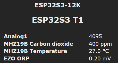 Atlas Scientific EZO modules, multiple ORP modules · Issue #18767 · arendst/Tasmota · GitHub