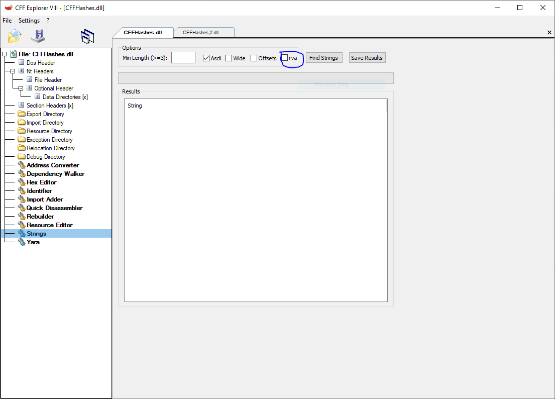 Added RVA to Strings and YARA by mordechais · Pull Request #1 ...