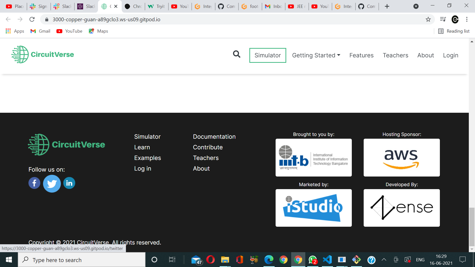 Added the hover effect to Social icons by deepaahuja92 · Pull Request #2286 · CircuitVerse ...