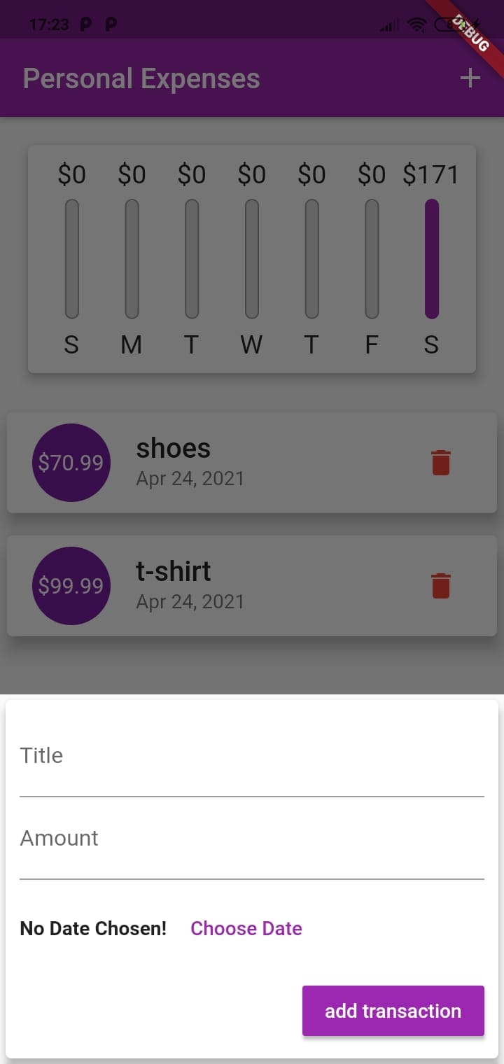 GitHub - Burak-Yavas/flutter-mini-project-personal-expenses-app