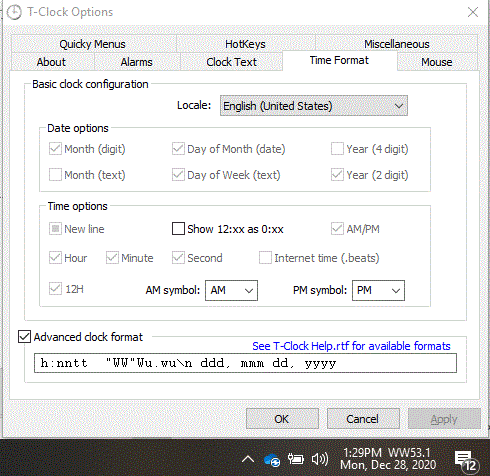 T-Clock WW numbering inconsistent · Issue #241 · White-Tiger/T-Clock · GitHub