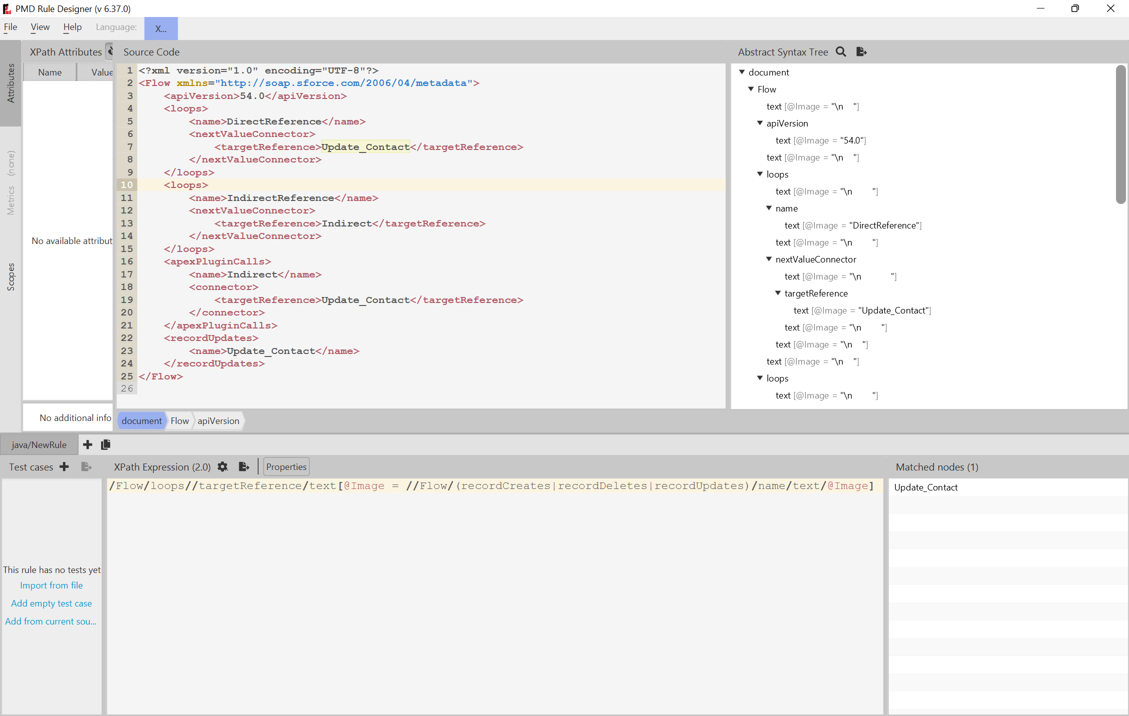 [xml] New language to detect issues in Salesforce Flow · Issue #3413 · pmd/pmd · GitHub