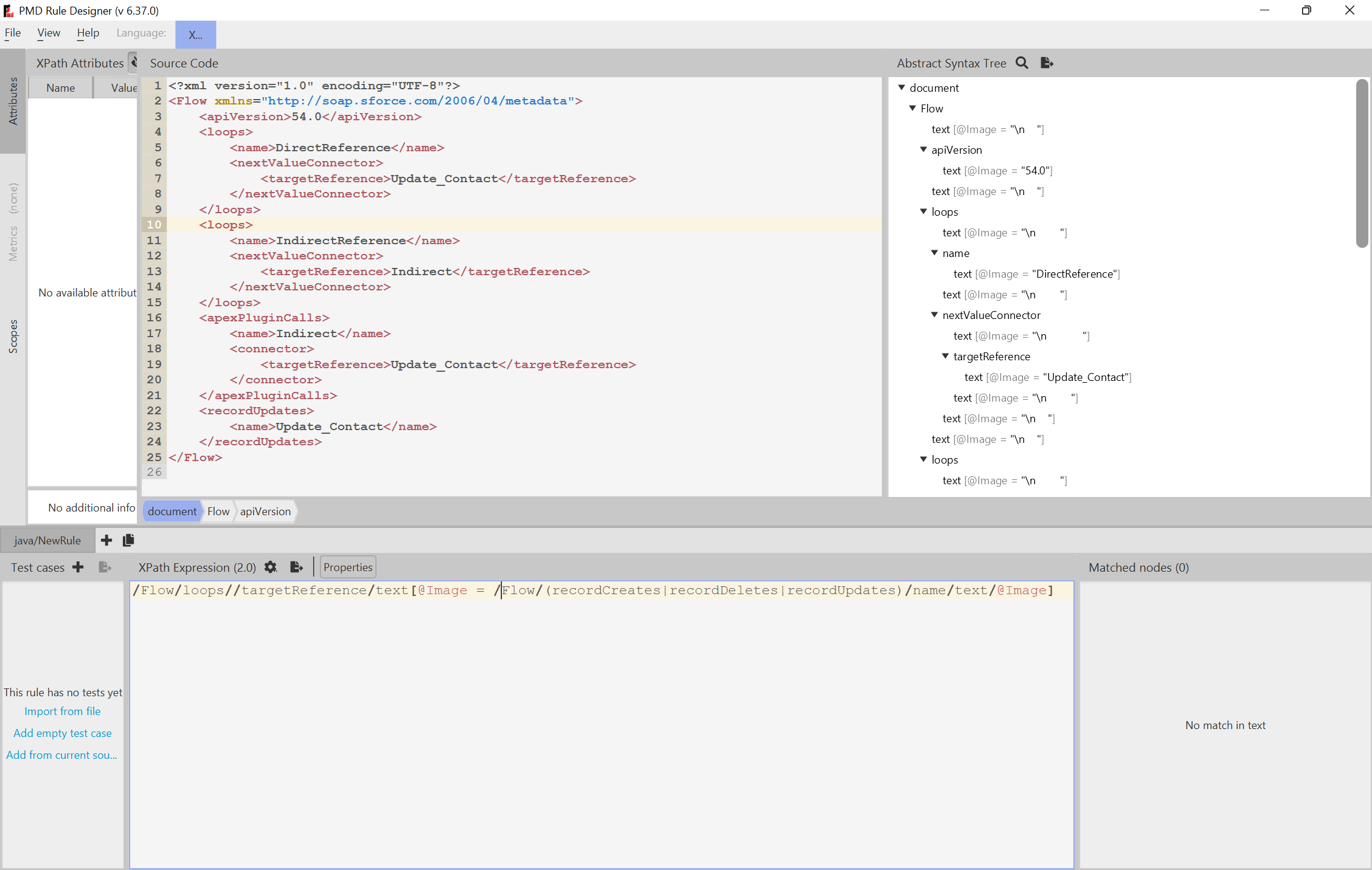 [xml] New language to detect issues in Salesforce Flow · Issue #3413 · pmd/pmd · GitHub