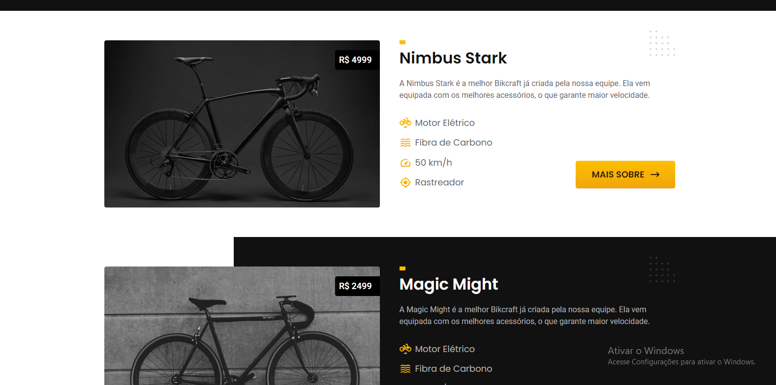 GitHub - ViniciusItakura/bikecraft.github.io: Projeto criado junto com o curso da Origamid ...