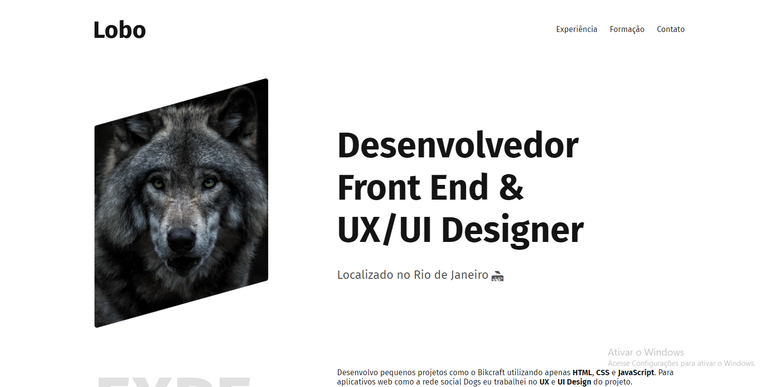 GitHub - ViniciusItakura/CurriculoFicticio.github.io: Projeto criado ...