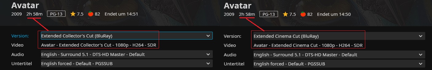 Info-Header is not updated when version of multiple version movies is changed. · Issue #4495 ...