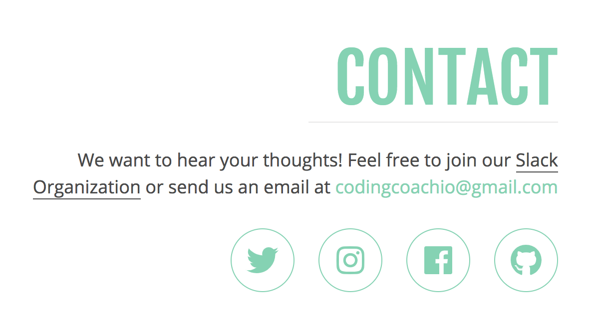 Remove Slack organization link from landing page · Issue #275 · Coding-Coach/coding-coach · GitHub