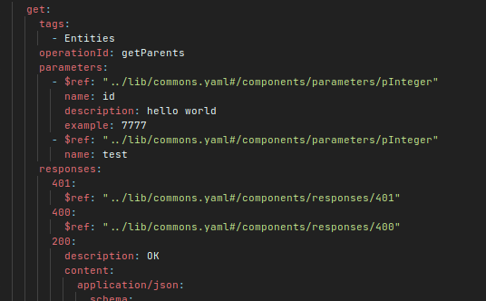 Wrong override on multi-external-reference parameters · Issue #1636 · Redocly/redoc · GitHub