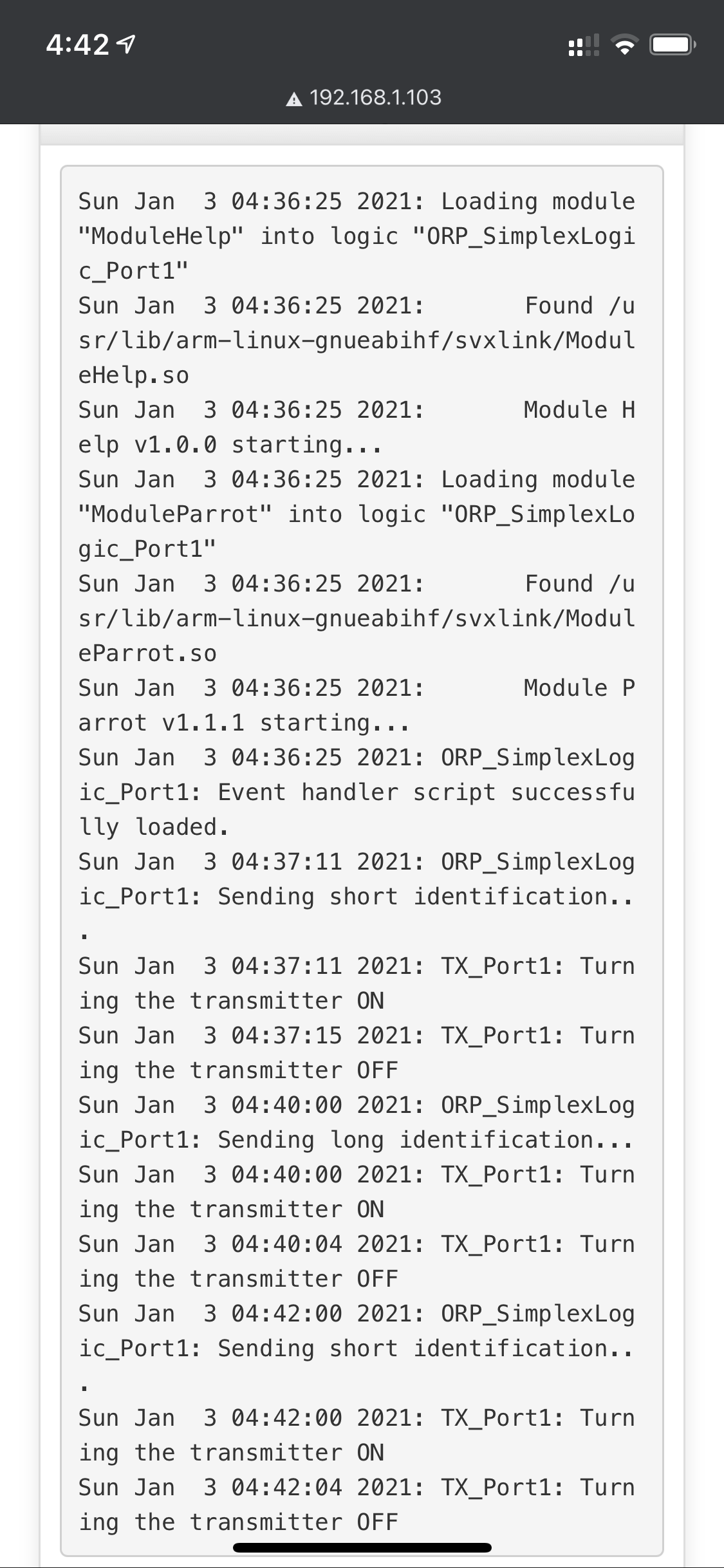 Custom ident is not playing, still only morse · Issue #87 · OpenRepeater/openrepeater · GitHub