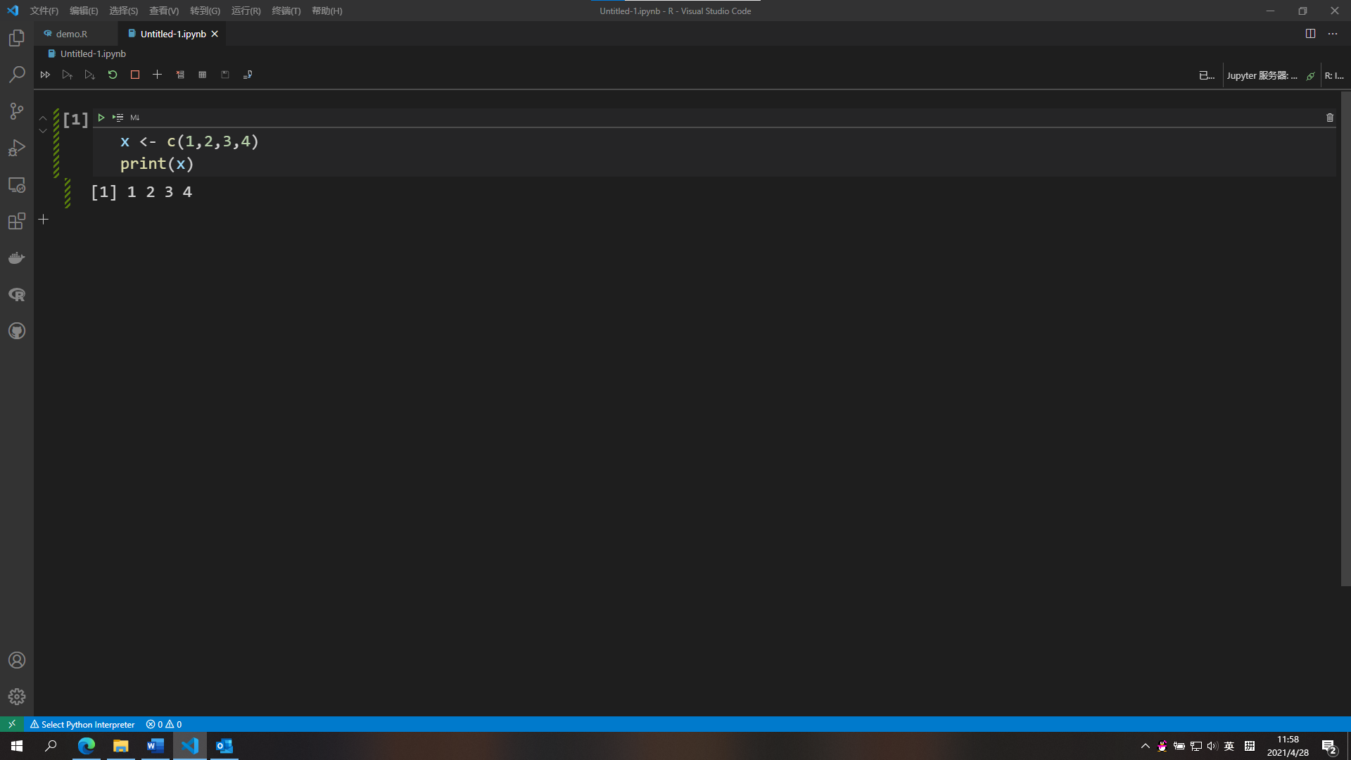 Enhancement: Add support for R · Issue #5664 · microsoft/vscode-jupyter ...