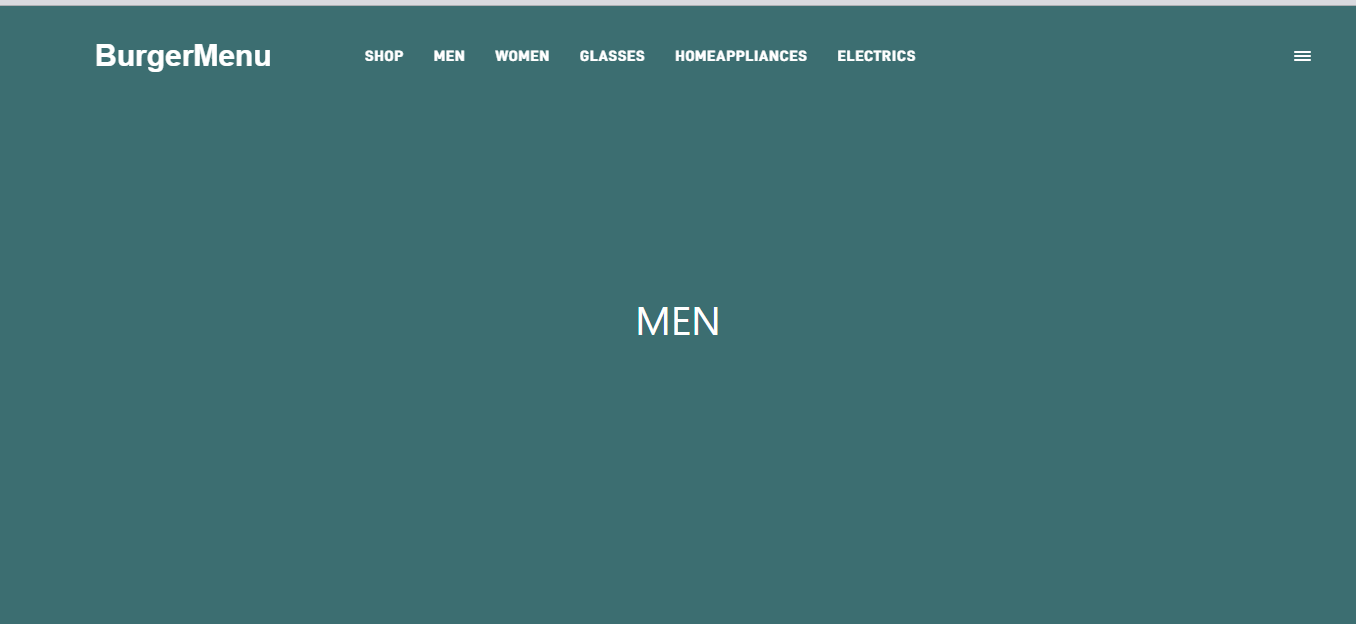 GitHub - ddipendrac/react-hamburger-menu