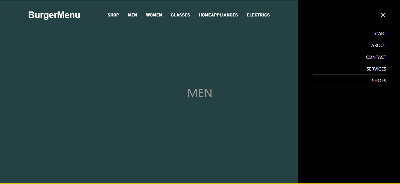 GitHub - ddipendrac/react-hamburger-menu