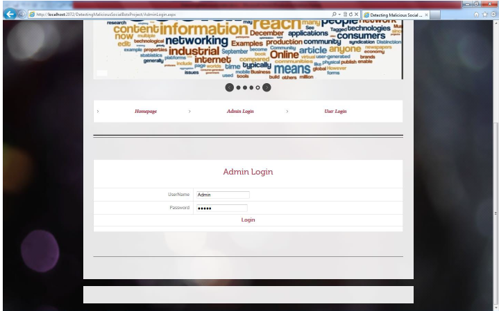 GitHub - SelvaLakshmiSV/Detecting-Malicious-Social-Bots