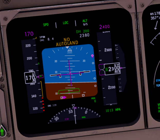 FLAPS/SPEED on PFD during approach · Issue #235 · mSparks43/747-400 ...