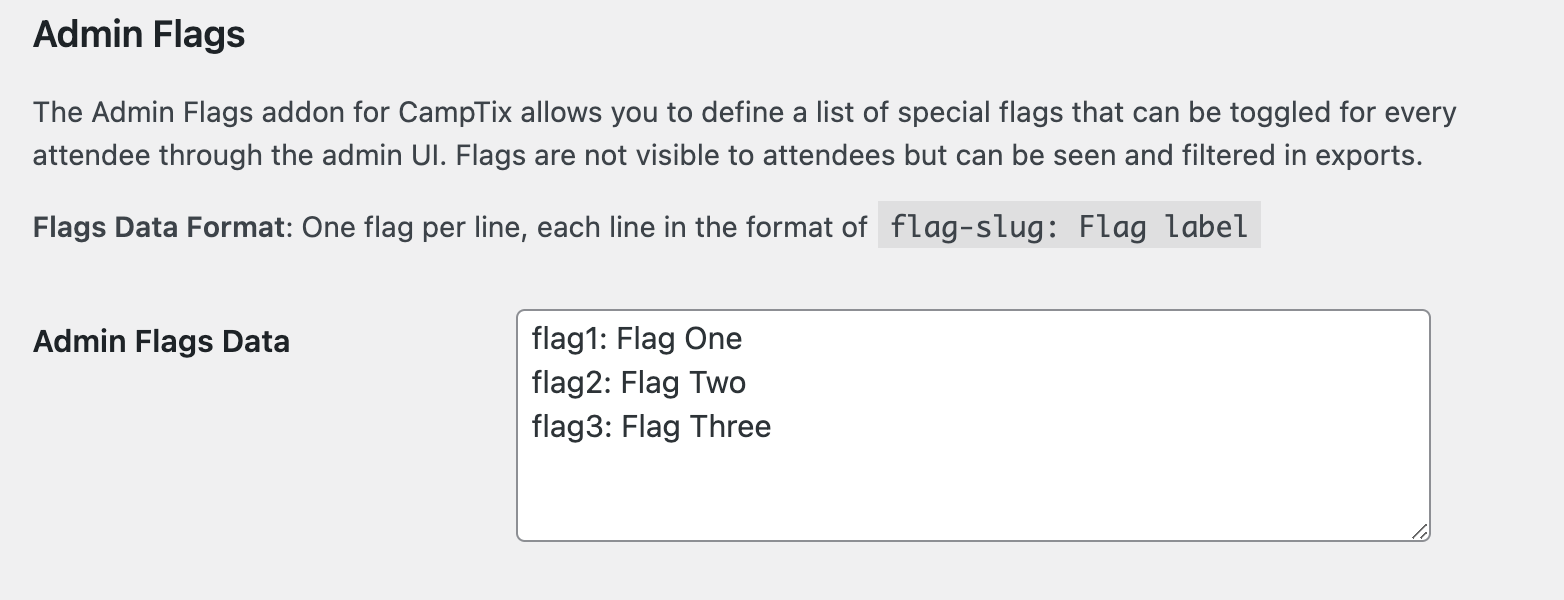 CampTix Admin Flags dosn't save more than 1 flag · Issue #861 · WordPress/wordcamp.org · GitHub
