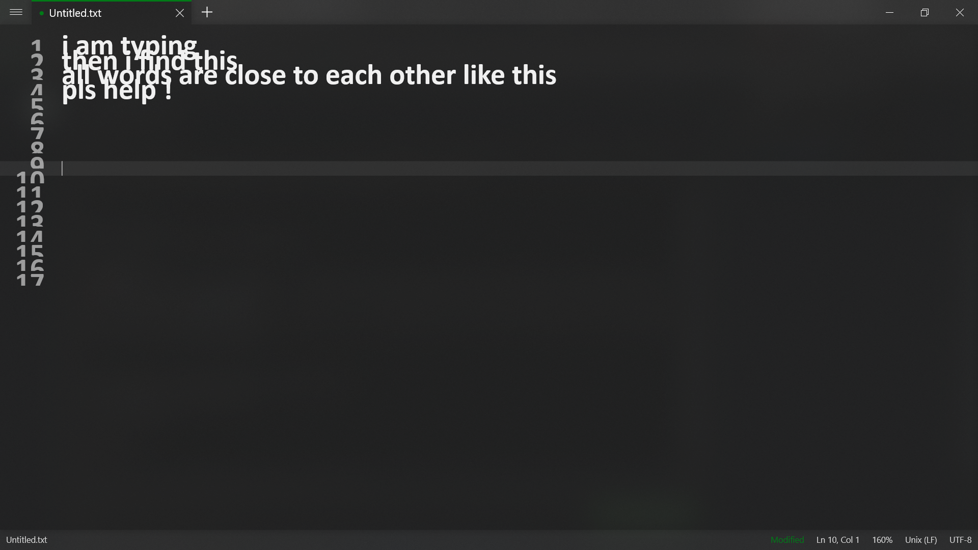 text wraping glitch · Issue #801 · 0x7c13/Notepads · GitHub