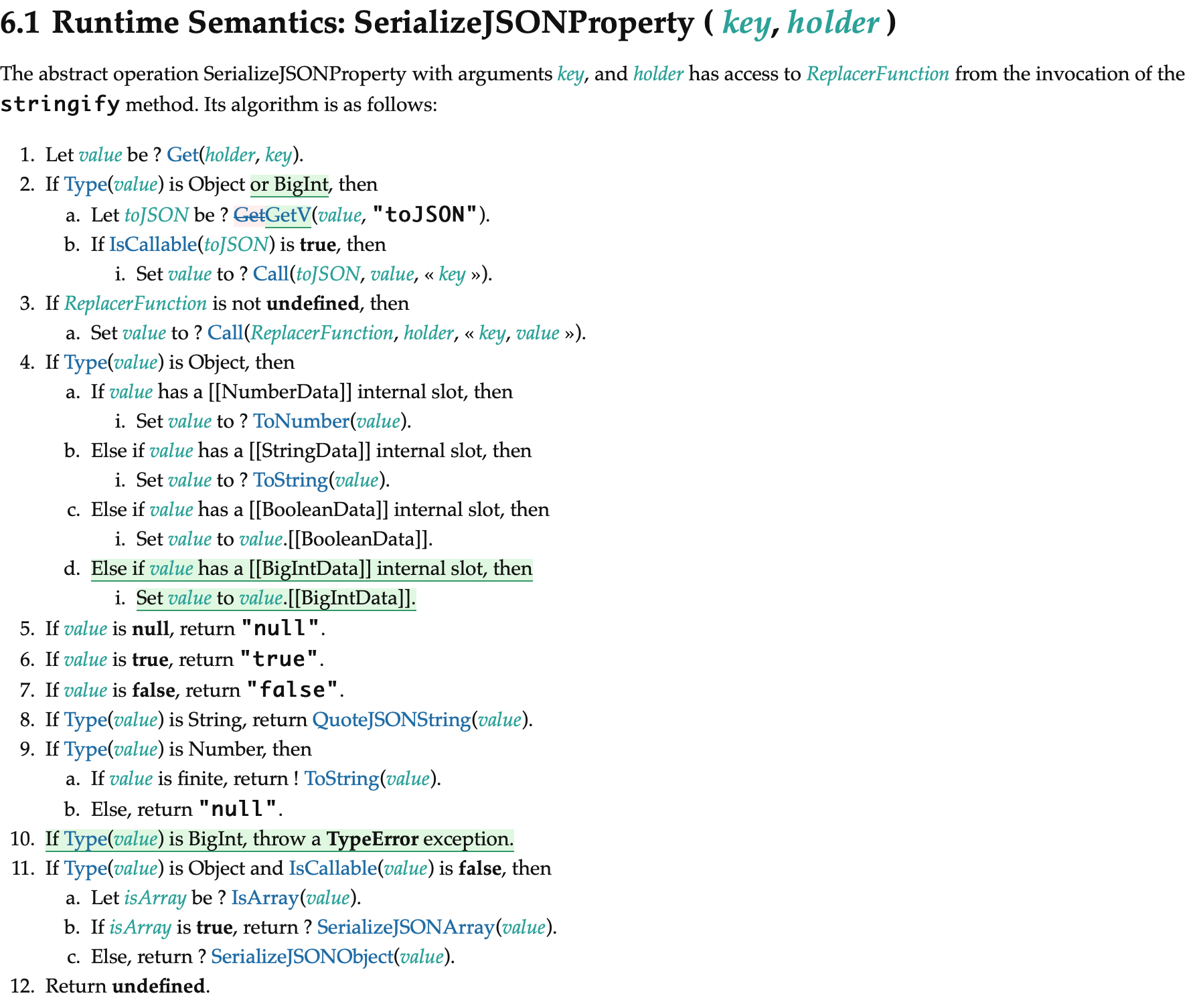 JSON.stringify with bigint · Issue #1755 · tc39/ecma262 · GitHub