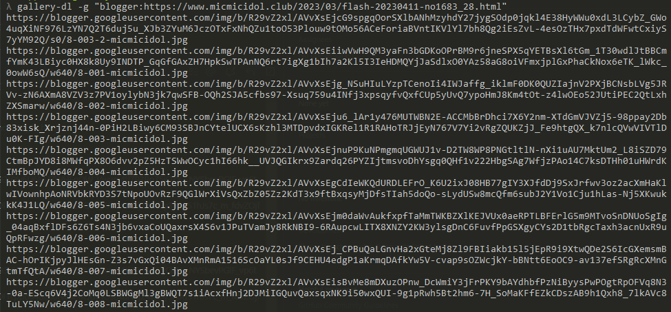 [blogger] gallery-dl not downloading highest resolution · Issue #3863 · mikf/gallery-dl · GitHub