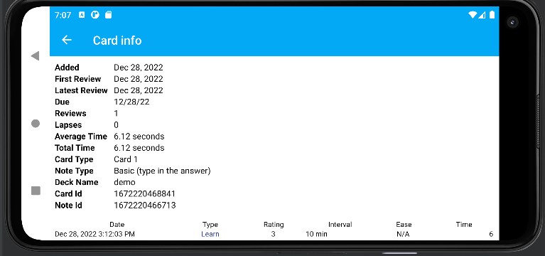 [Bug] Table layout not aligned. · Issue #13042 · ankidroid/Anki-Android · GitHub