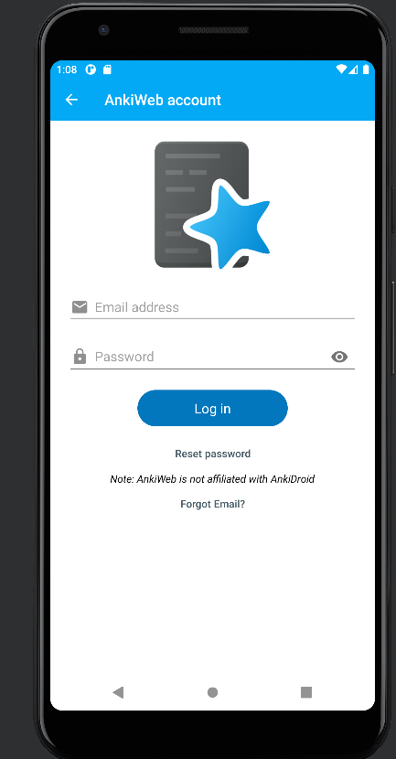 "restore to backup" on the first screen · Issue #13464 · ankidroid/Anki-Android · GitHub