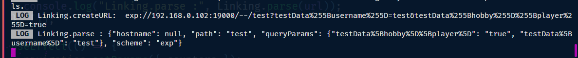 Linkingparse Isnt Parsing Objects Properly · Issue 19569 · Expoexpo