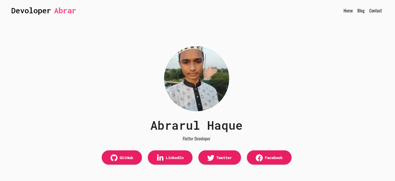 GitHub - abrarinfo/Flutter-Portfolio-UI