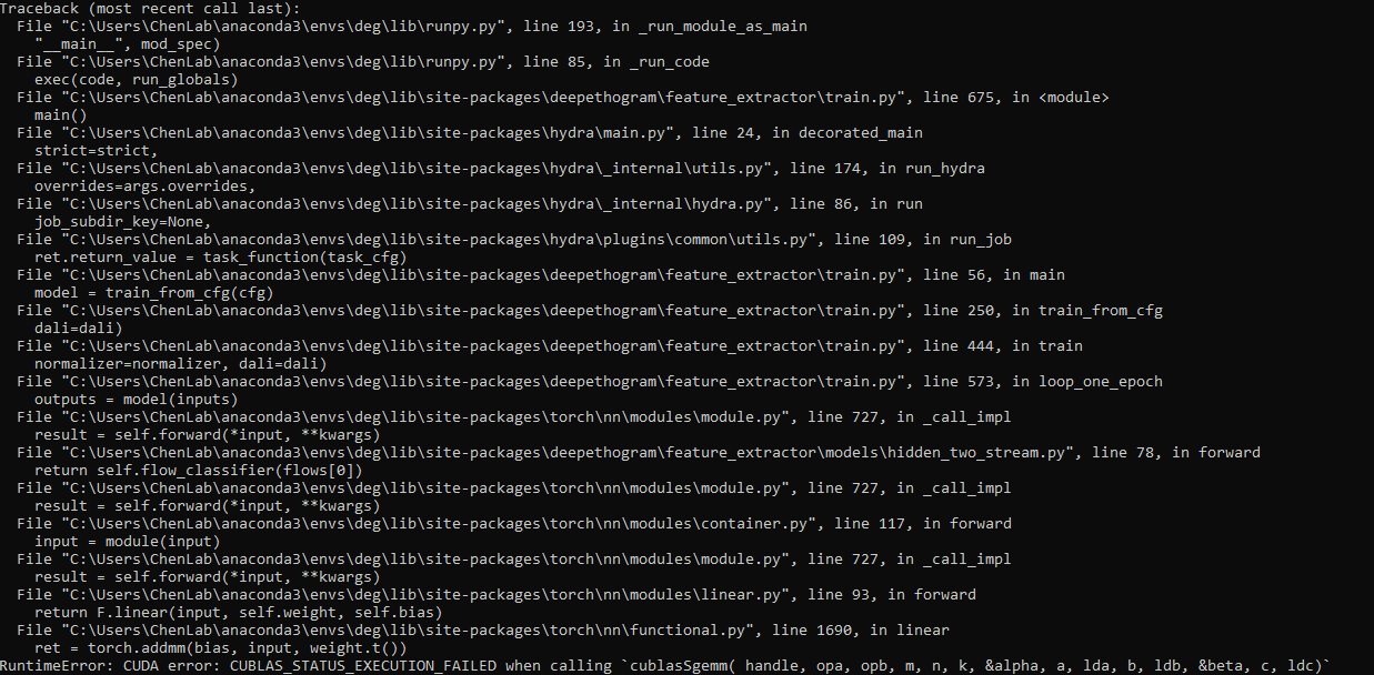 no flow feature extractor was generated after training · Issue #32 · jbohnslav/deepethogram · GitHub