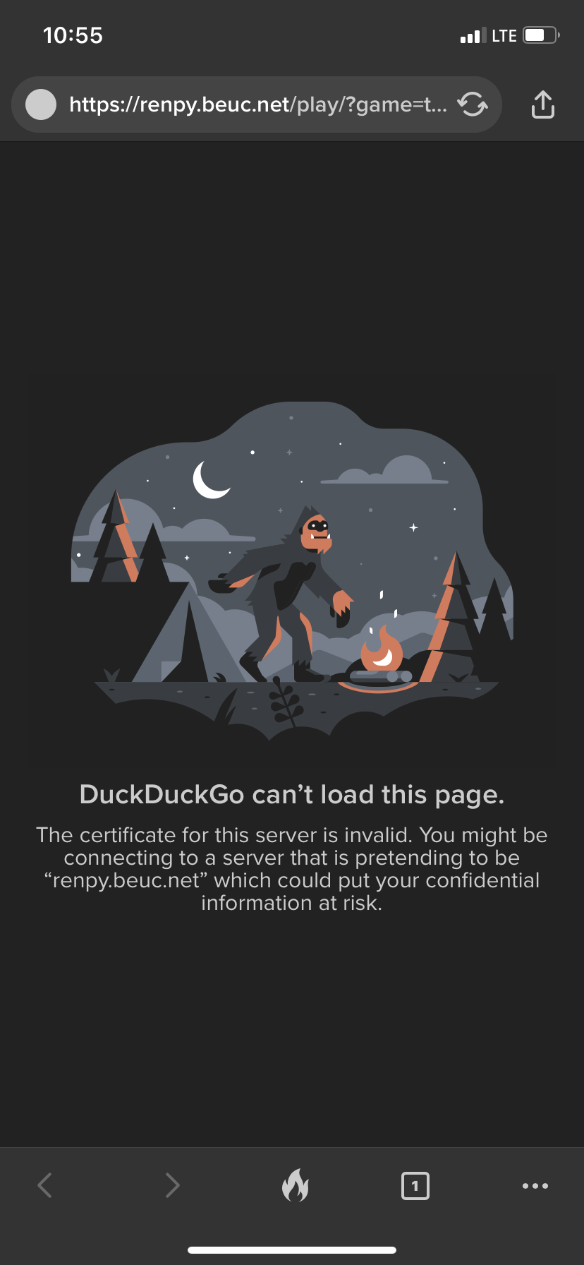 New version of safari on iPad (iPadOS 14.5.1) not working with Renpy ...