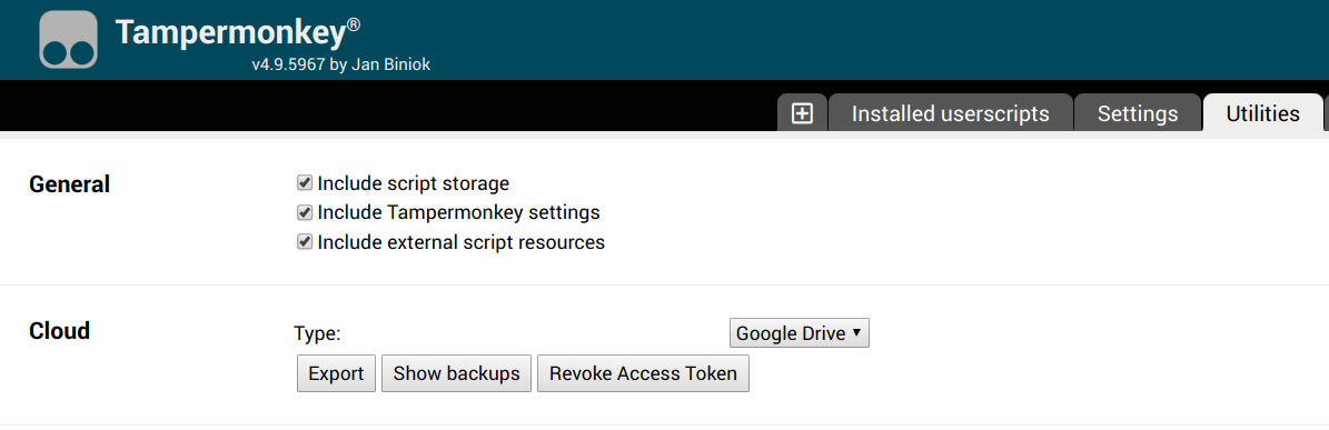 Google Drive login is constantly opened · Issue #597 · Tampermonkey/tampermonkey · GitHub