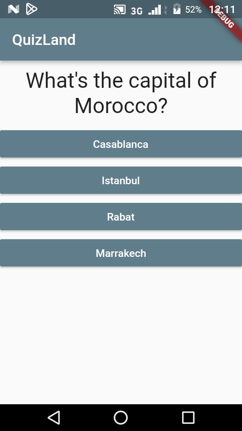 GitHub - abdelilahdahdahi/QuizLand-App-Flutter: My first app made with ...