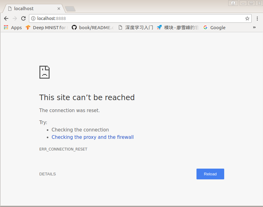 浏览器无法打开http://localhost:8888/ · Issue #368 · PaddlePaddle/book · GitHub
