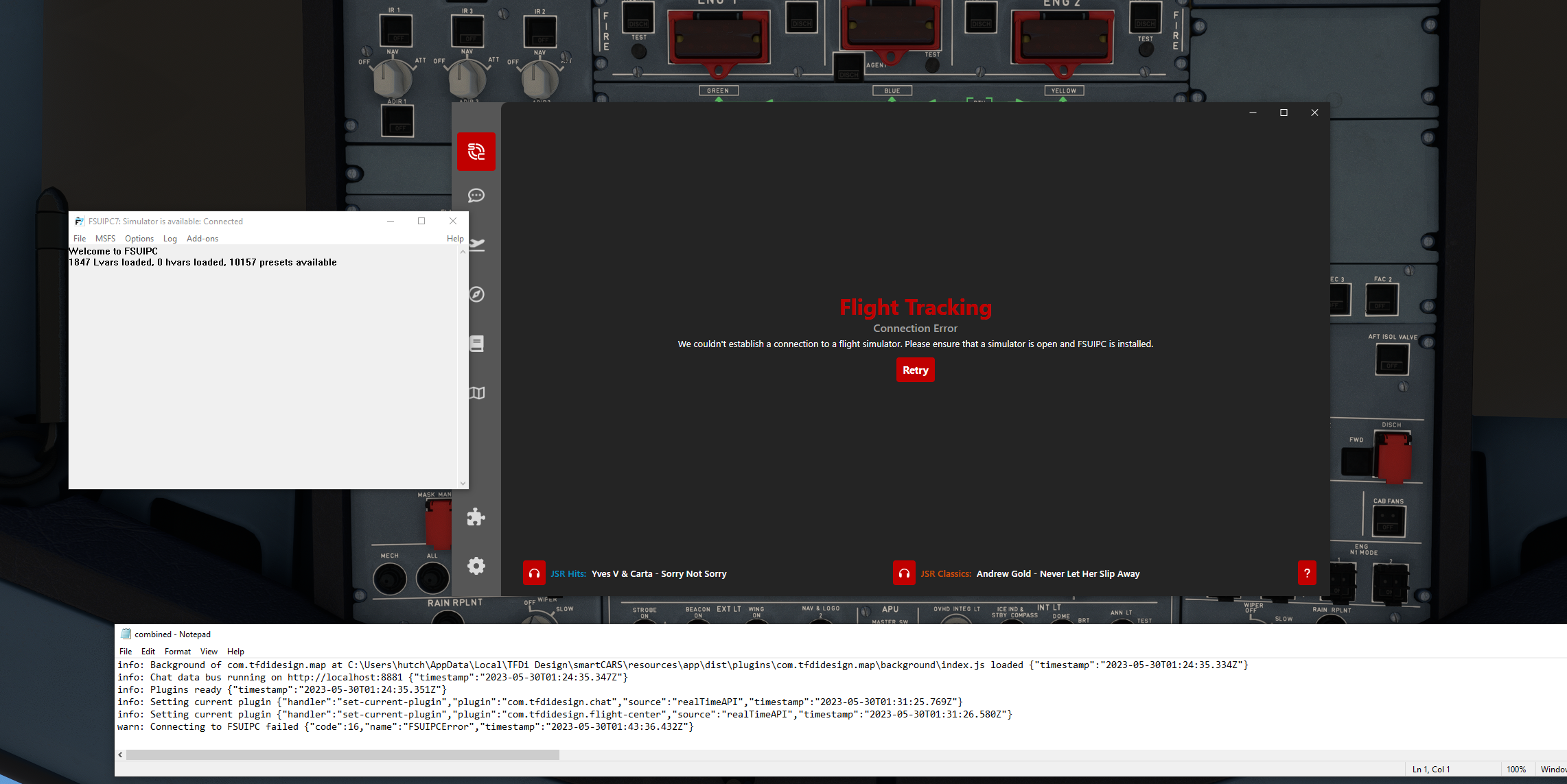 [BUG] - SC3 not connecting to MSFS. · Issue #221 · invernyx/smartcars-3-bugs · GitHub