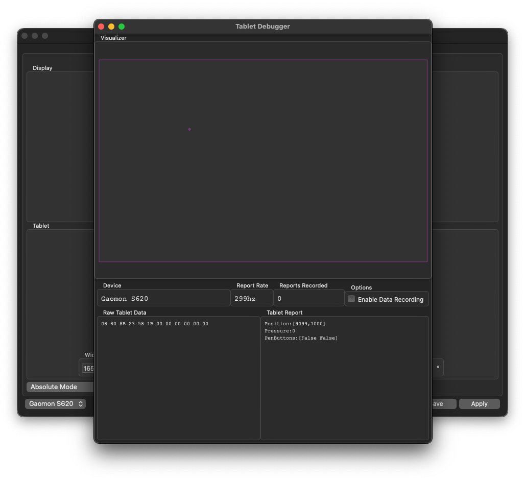 Tablet detected however cursor does not move on MacOS Ventura 13.0 · Issue #2473 ...