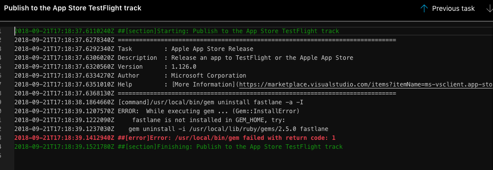 Specificversion Fails On Uninstall Fastlane When No Previous Install Version Exists · Issue