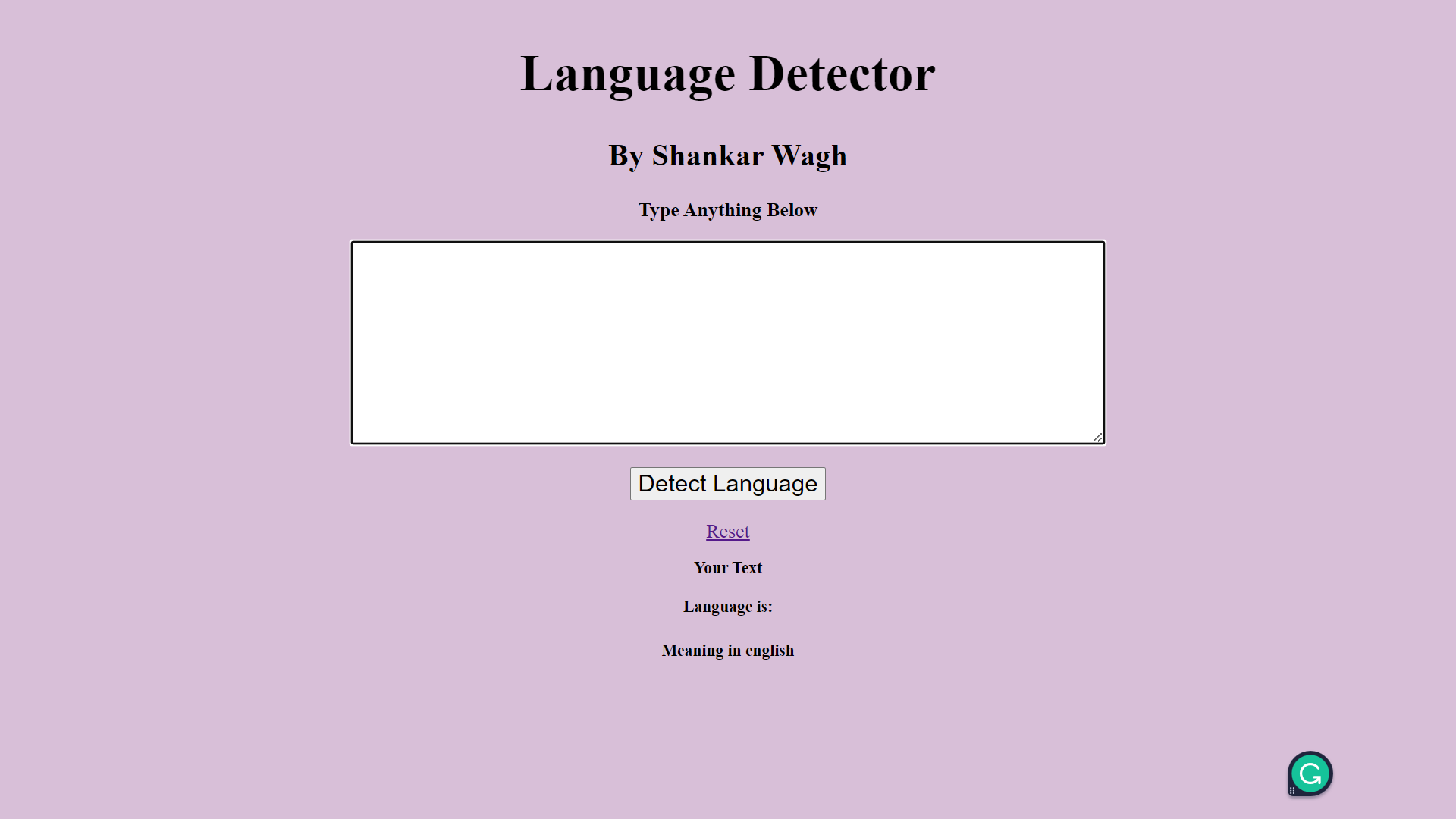 GitHub - Shankar297/Language-Detection-App-Using-Flask