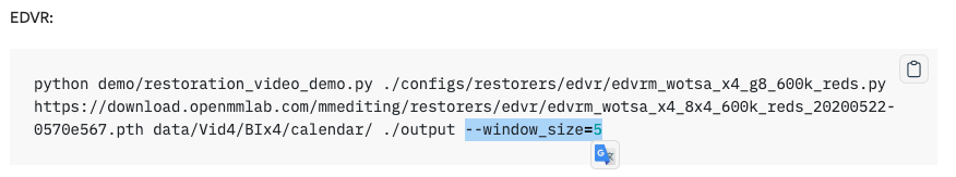 RUNING restoration_video_demo.py failed · Issue #611 · open-mmlab/mmagic · GitHub