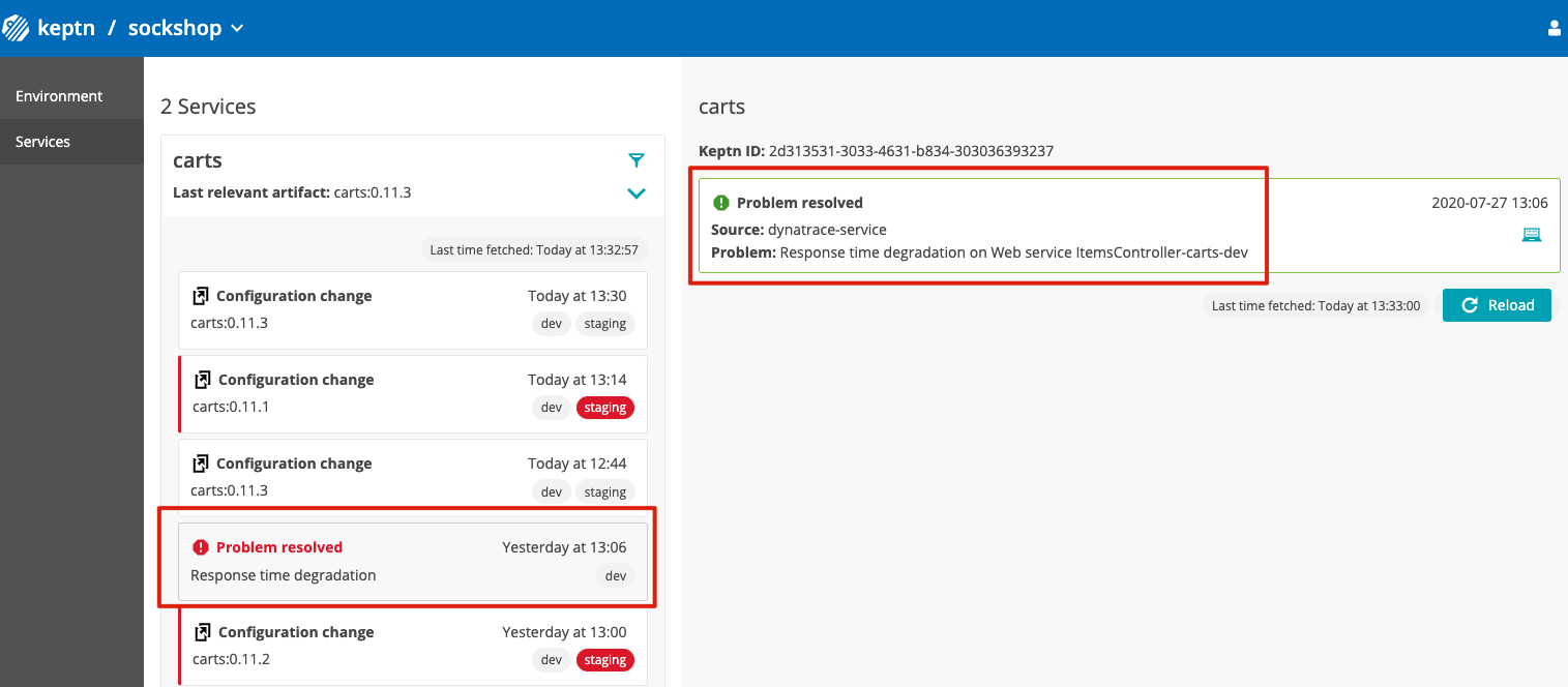 Wrong color-coding in Keptn Bridge for problem.resolved event · Issue #2139 · keptn/keptn · GitHub