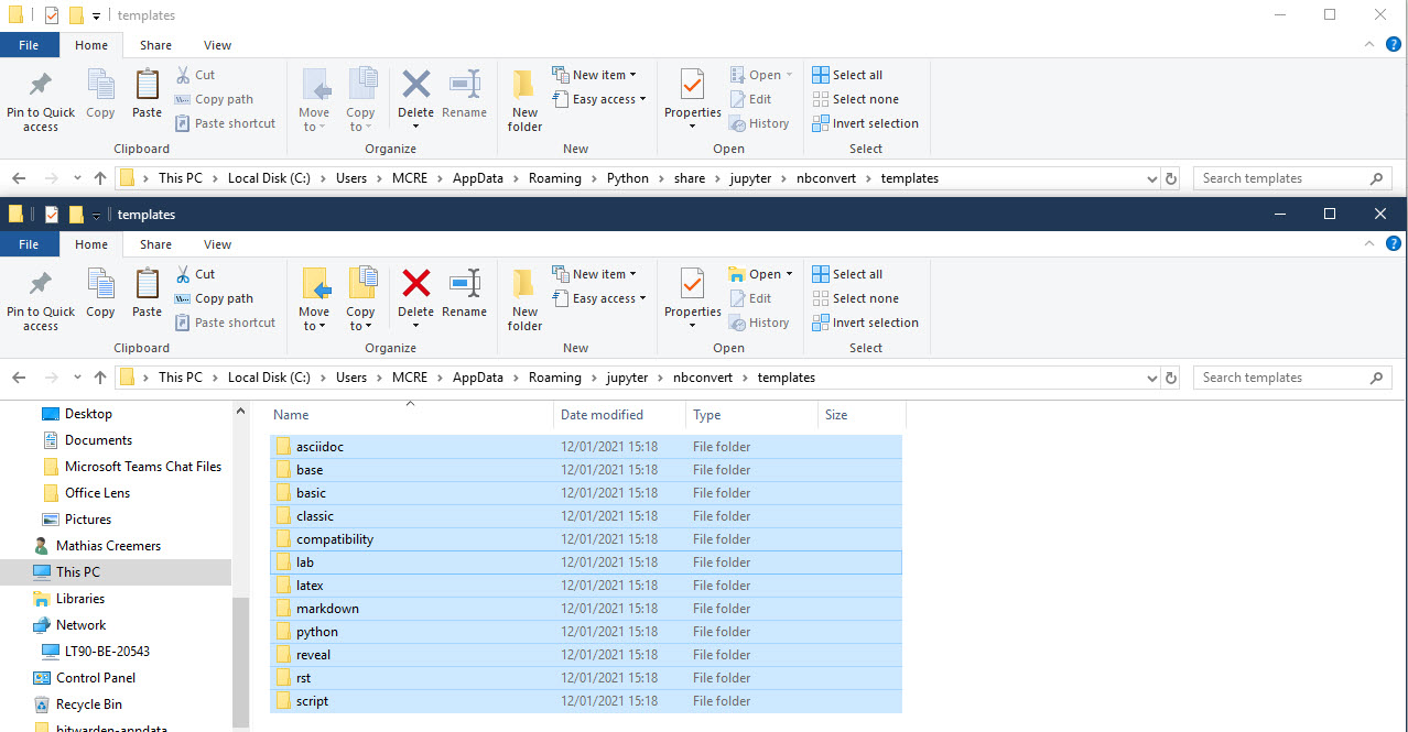 Export notebook as script not showing / Help > Classic Notebook not working · Issue #9603 ...