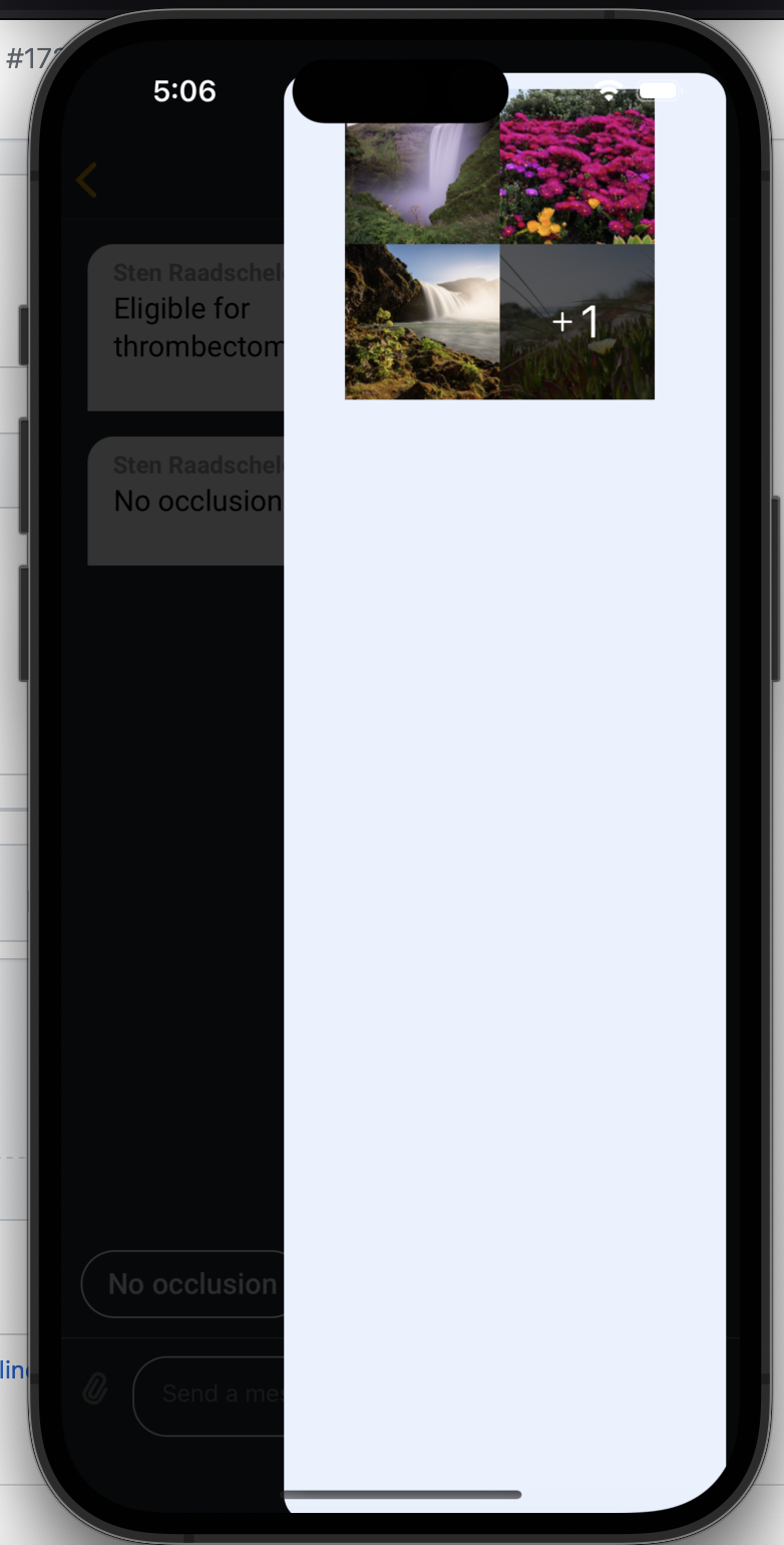 Reactions are pushed offscreen on large messages with images · Issue #1734 · GetStream/stream ...