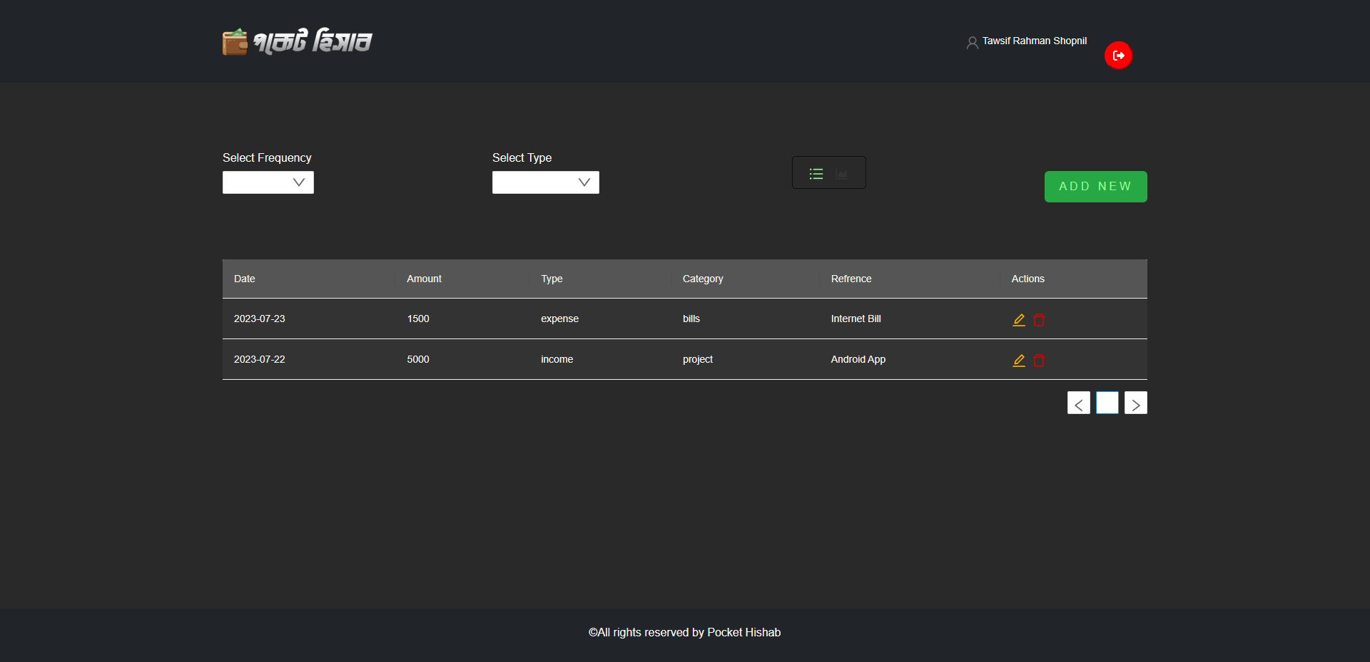 GitHub - tawsif-rahman-shopnil/pocket_hishab_webapp: Pocket Hishab-Expense Tracker M.E.R.N.