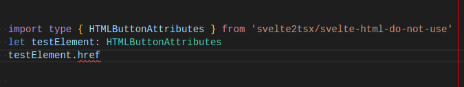 Htmlattributes Are The Same For All Elements · Issue 1673 · Sveltejslanguage Tools · Github